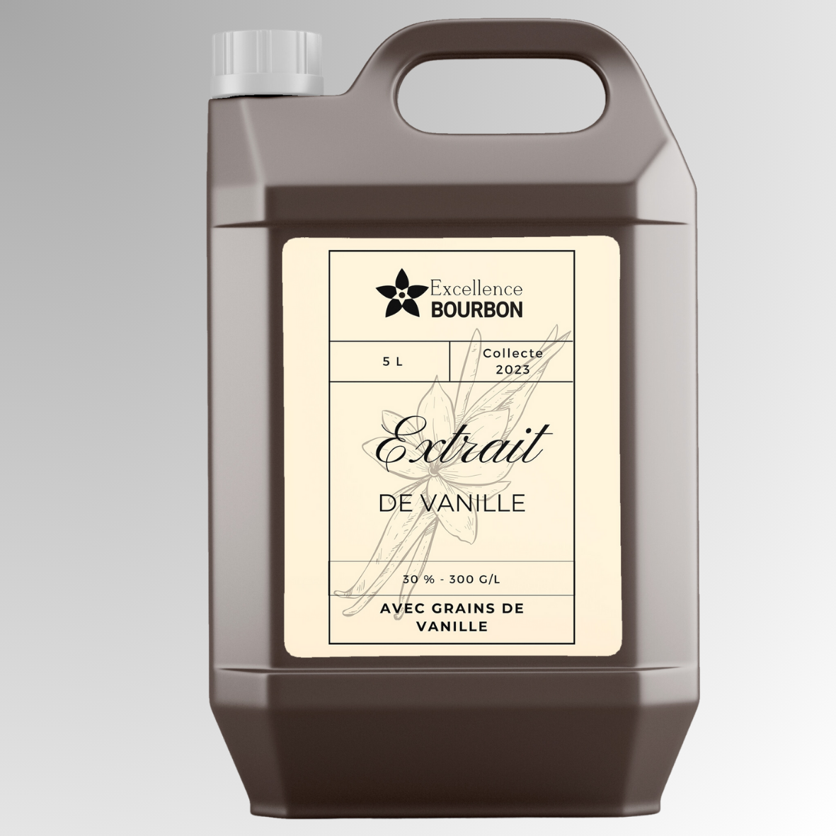 Extrait de vanille de Madagascar liquide avec ou sans grain pour Profe ...